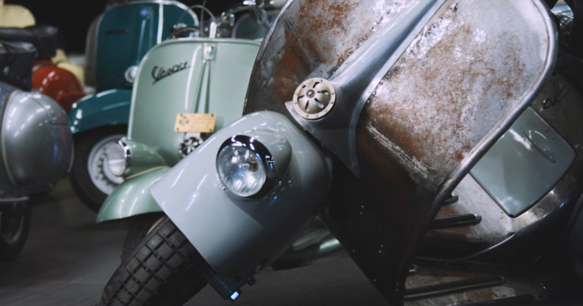 The oldest Vespa in the world! - Catawiki